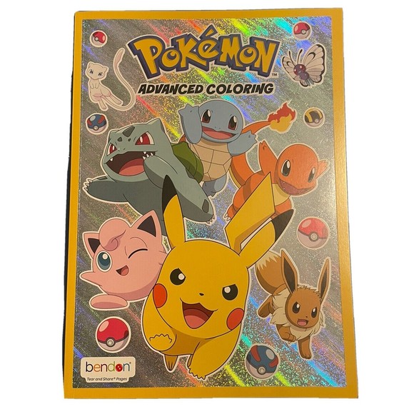 Bendon | Toys | Bendon Pokemon Advanced Coloring Book Brand New ...